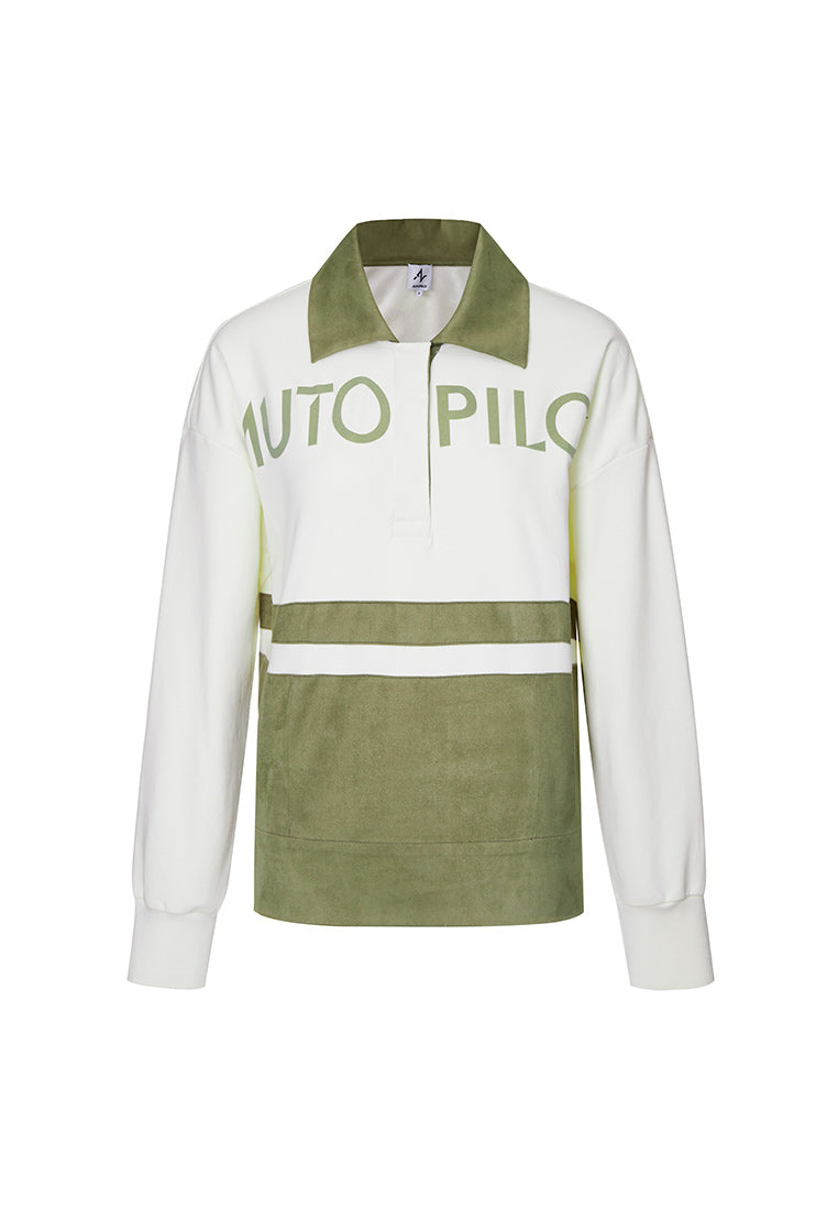 Reese Rugby Logo Sweatshirt – AUTOPILOT